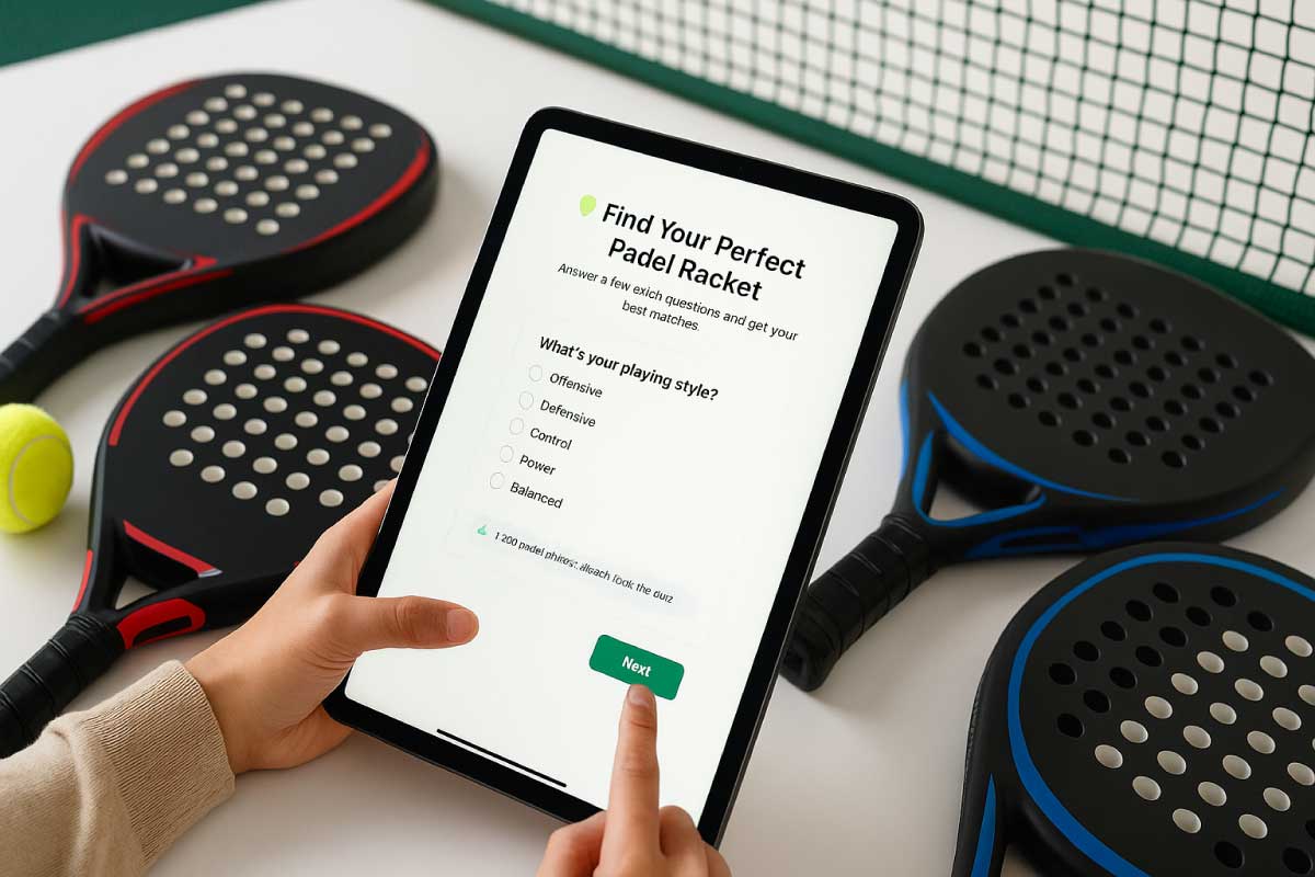 Padel Racket Finder – Find Your Perfect Match in 30 Secs